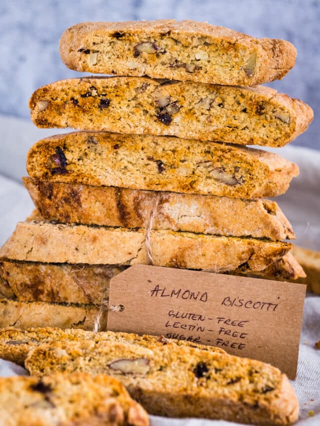 Gluten-Free Almond Biscotti Recipe (Low-Carb, Sugar-Free) - Creative in ...