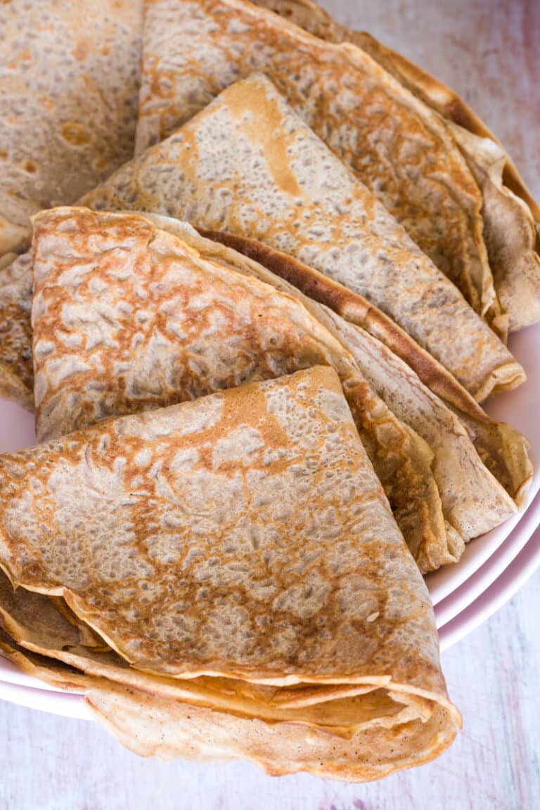 Gluten-Free Crepes with Chestnut Flour (Dairy-Free, Sugar-Free ...