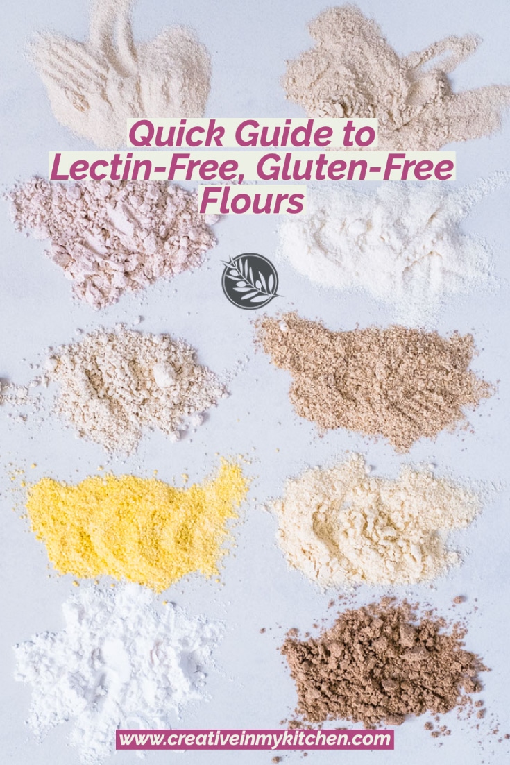 Quick Guide to Lectin-Free, Gluten-Free Flours - Creative in My Kitchen