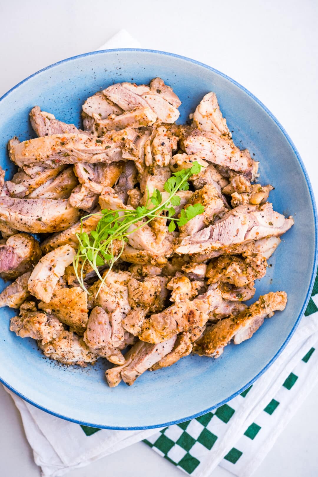 Healthy Chicken Gyro Platter with Tzatziki - Creative in My Kitchen