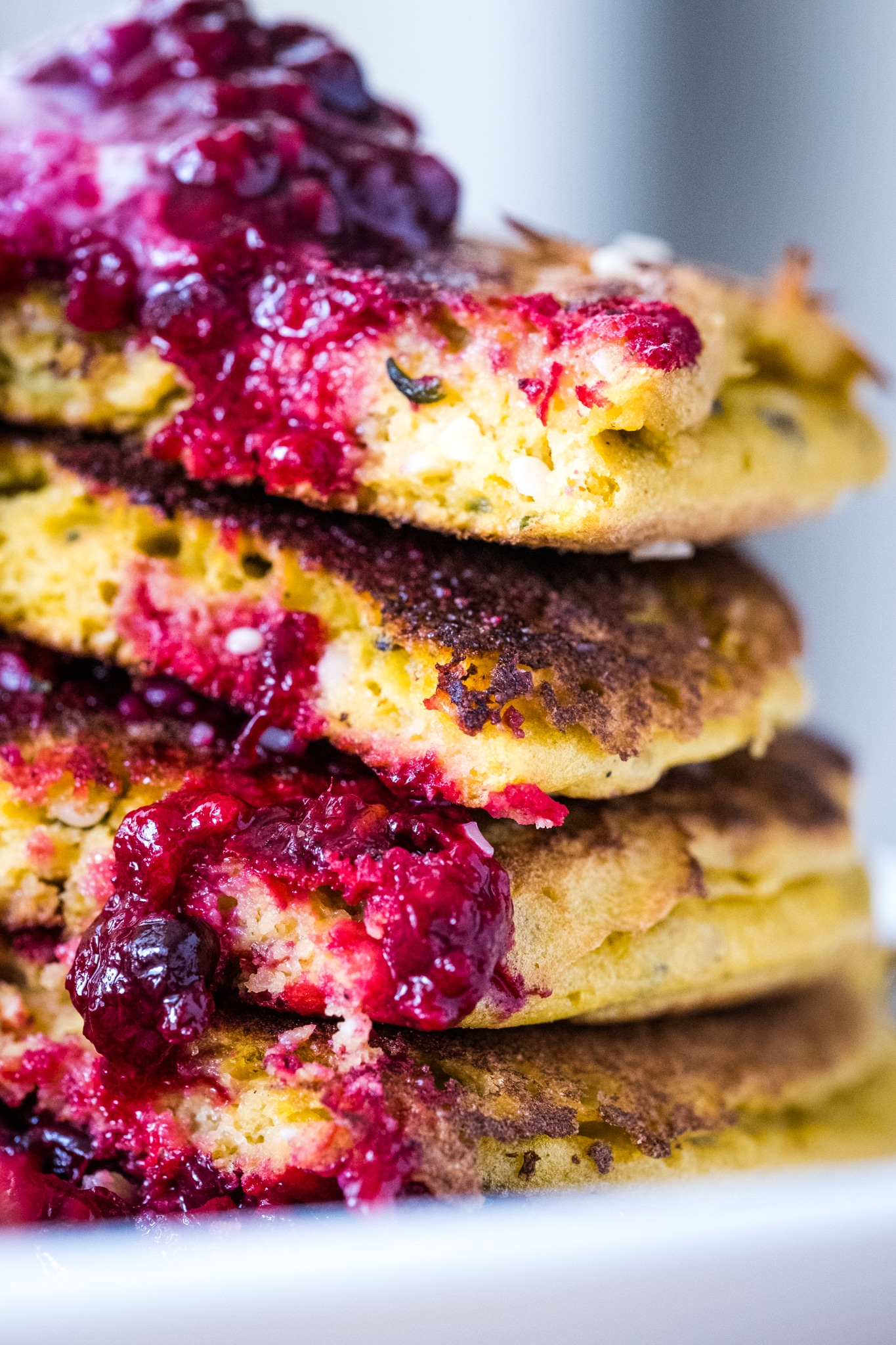 Green Plantain Pancakes with Hemp Seeds (Flourless) - Creative in My ...