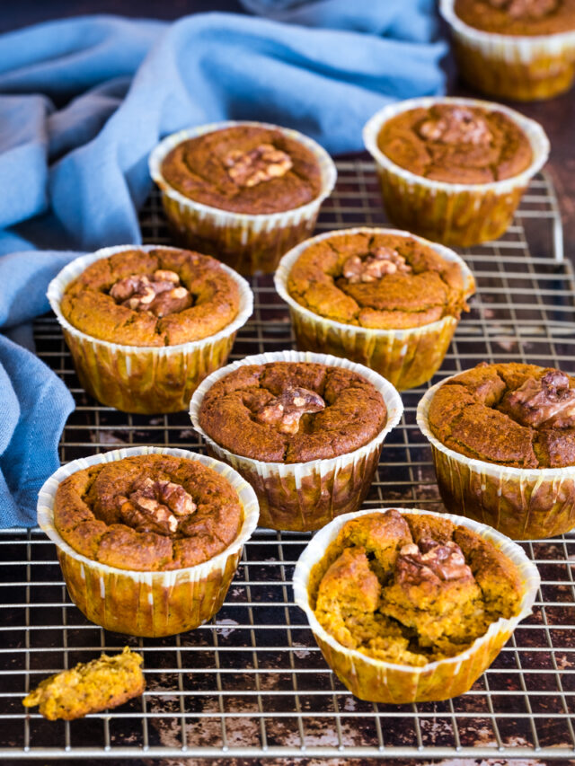 Spicy Sweet Potato Muffins with Ginger and Turmeric - Creative in My ...