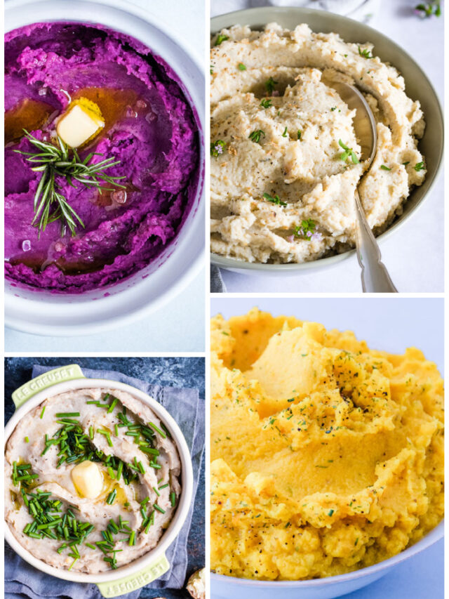 4 Healthy Mashed Potato Alternatives for Thanksgiving - Creative in My ...