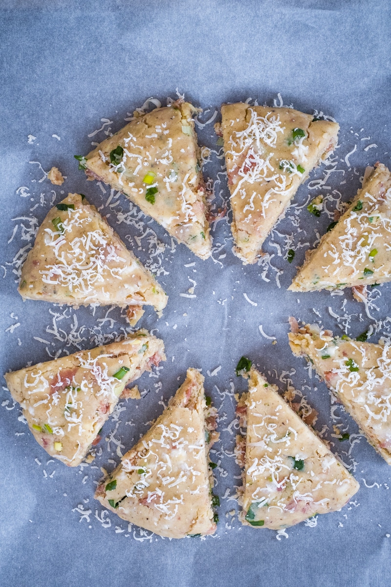 Gluten-Free Savory Scones with Prosciutto and Mozzarella - Creative in ...