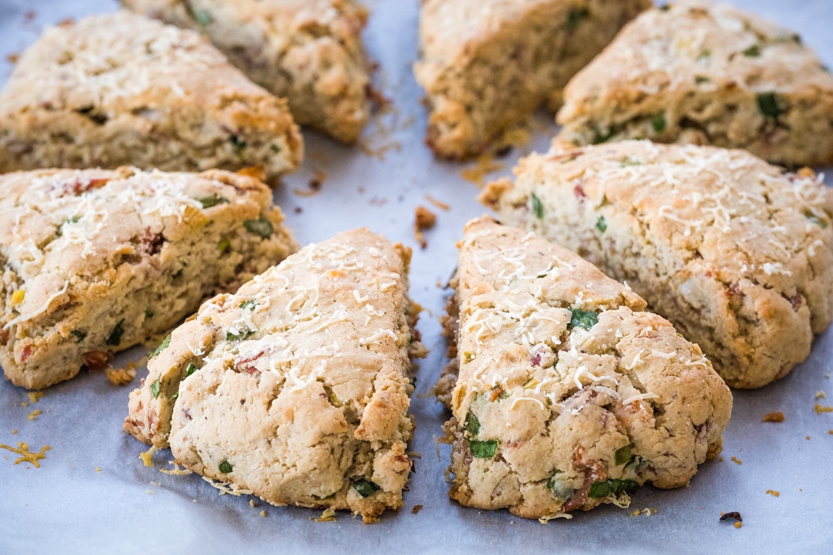 Gluten-Free Savory Scones with Prosciutto and Mozzarella - Creative in ...