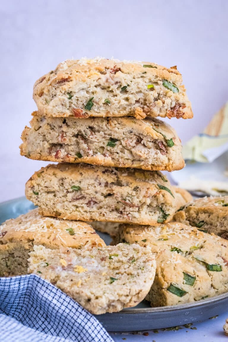 Gluten-Free Savory Scones with Prosciutto and Mozzarella - Creative in ...