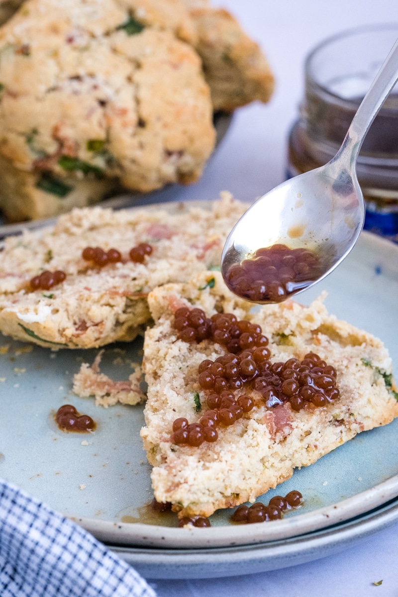 Gluten-Free Savory Scones with Prosciutto and Mozzarella - Creative in ...
