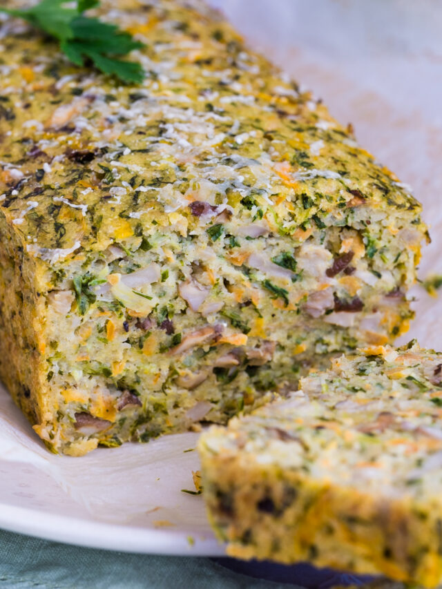 Vegetarian Loaf with Mushrooms, Fonio and Parmigiano - Creative in My ...