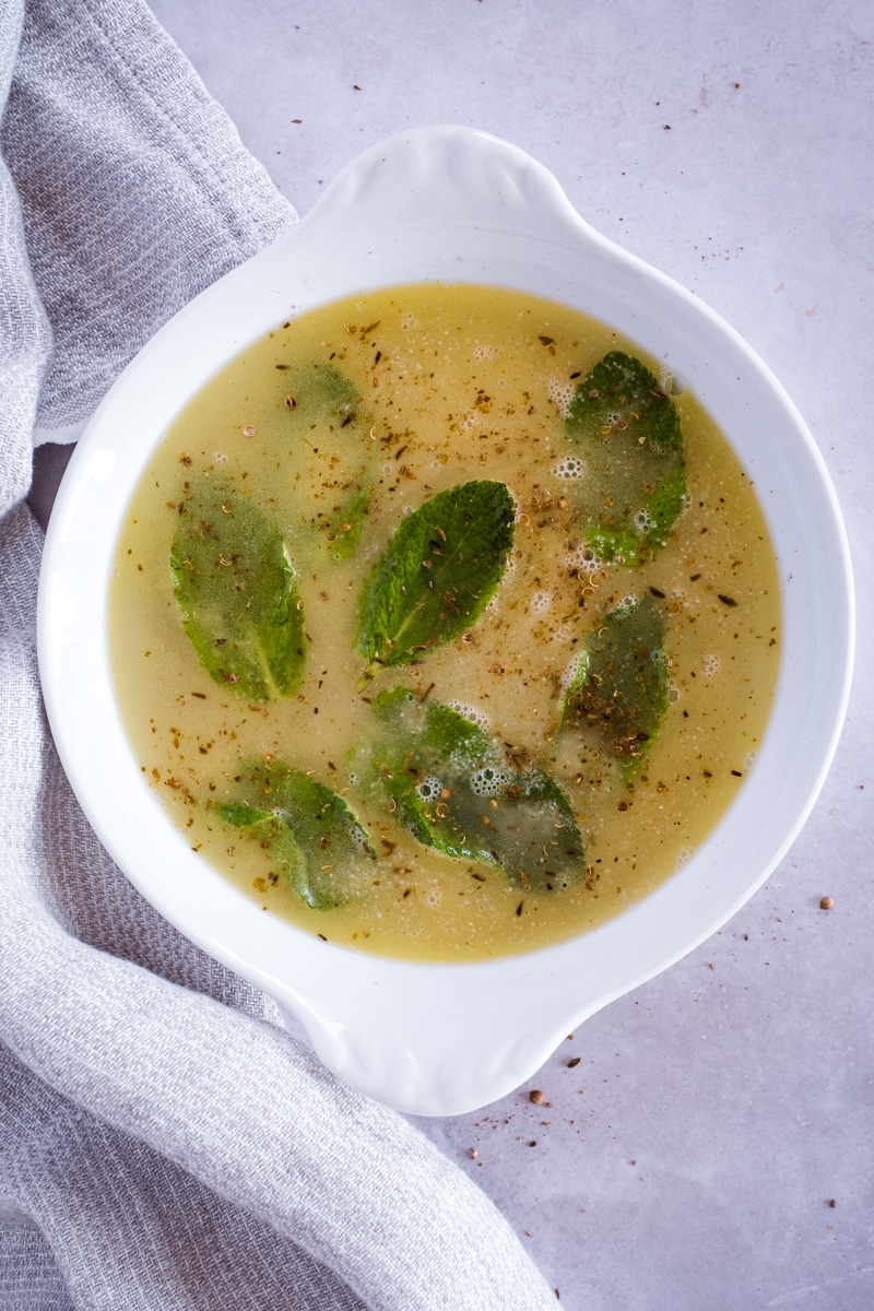 Baked Fonio with Pomegranate and Walnut Salsa - Creative in My Kitchen