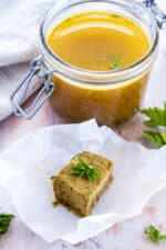 Homemade Vegetable Bouillon Cubes - Creative in My Kitchen