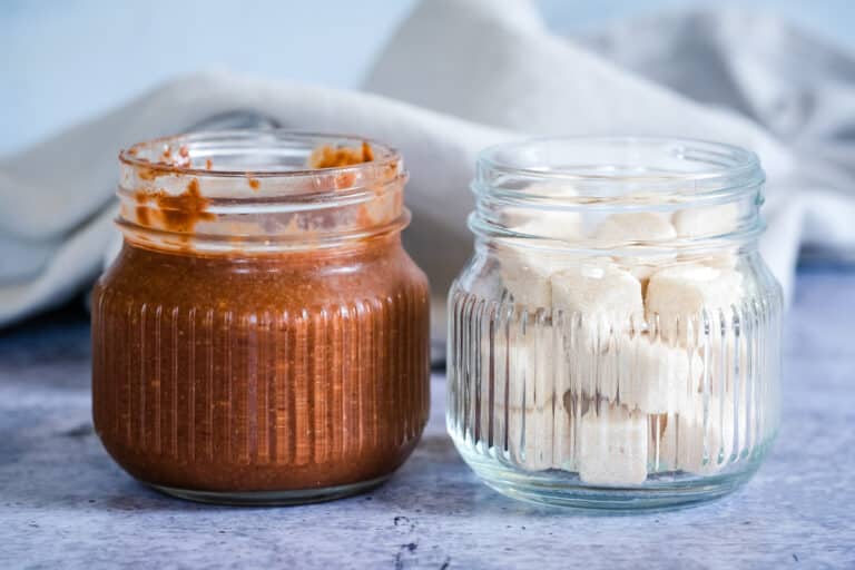 Healthy Sugar-Free Nutella (Ready in 5 Minutes!) - Creative in My Kitchen