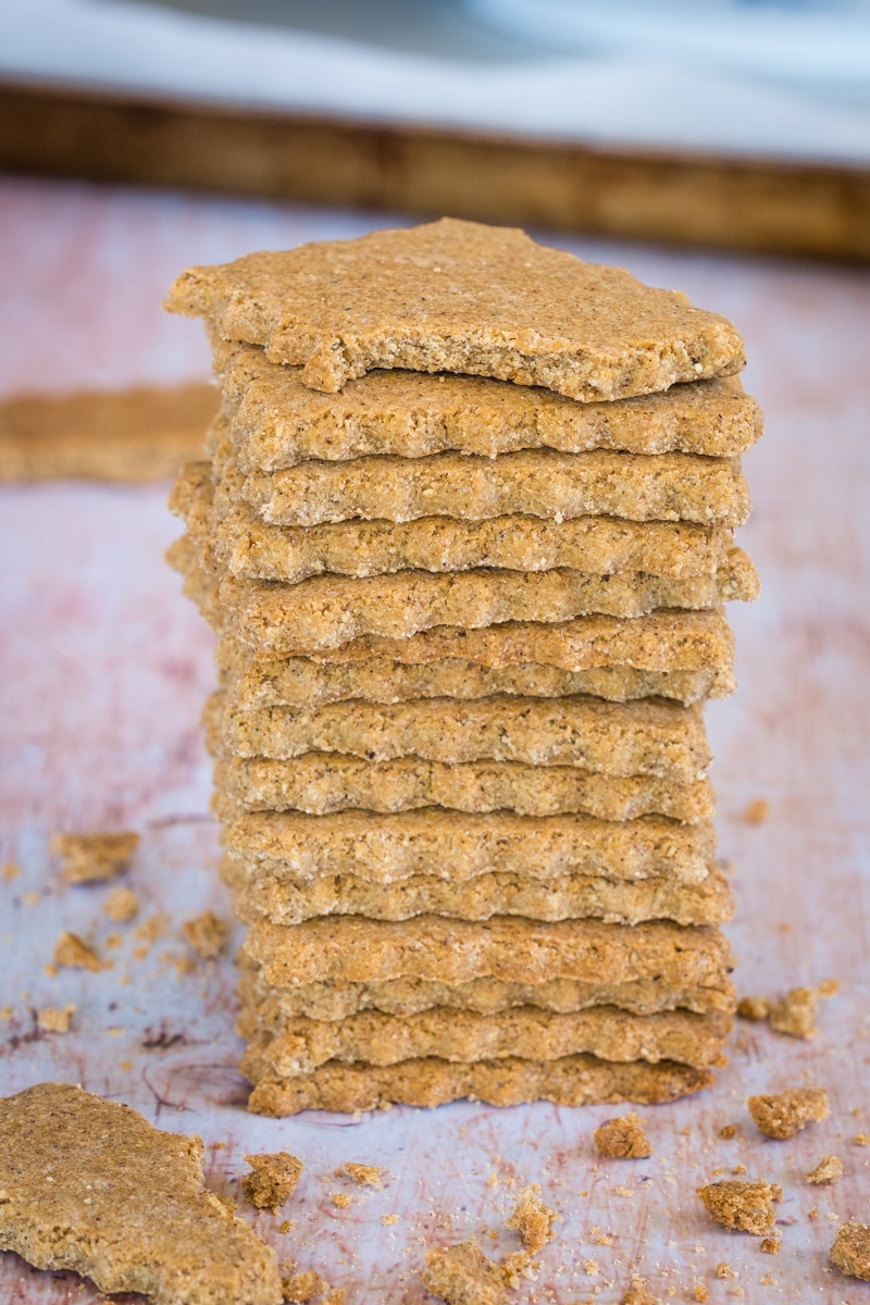 Cinnamon-Flavored Sorghum Crackers (Gluten-Free) - Creative in My Kitchen
