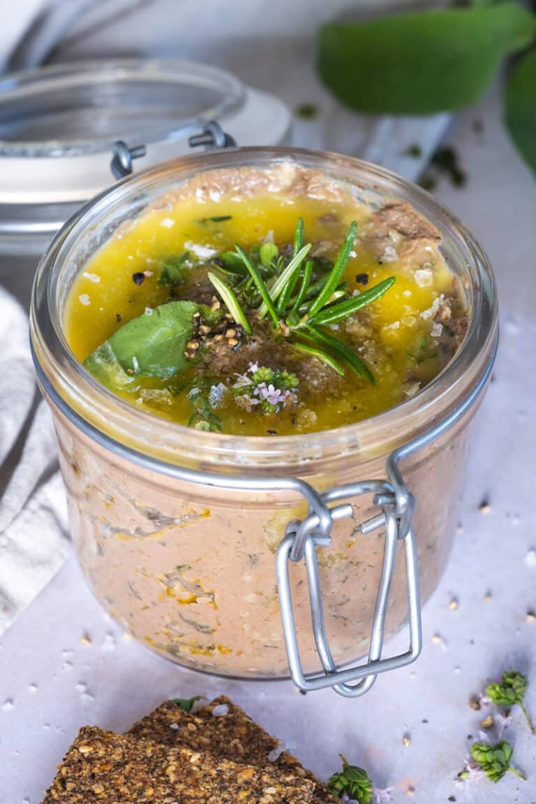 Chicken Liver Pate with Fresh Herbs - Creative in My Kitchen