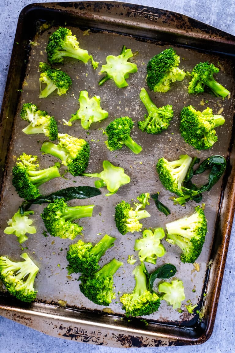 Smashed Broccoli With Parmesan And Garlic Infused Olive Oil Creative