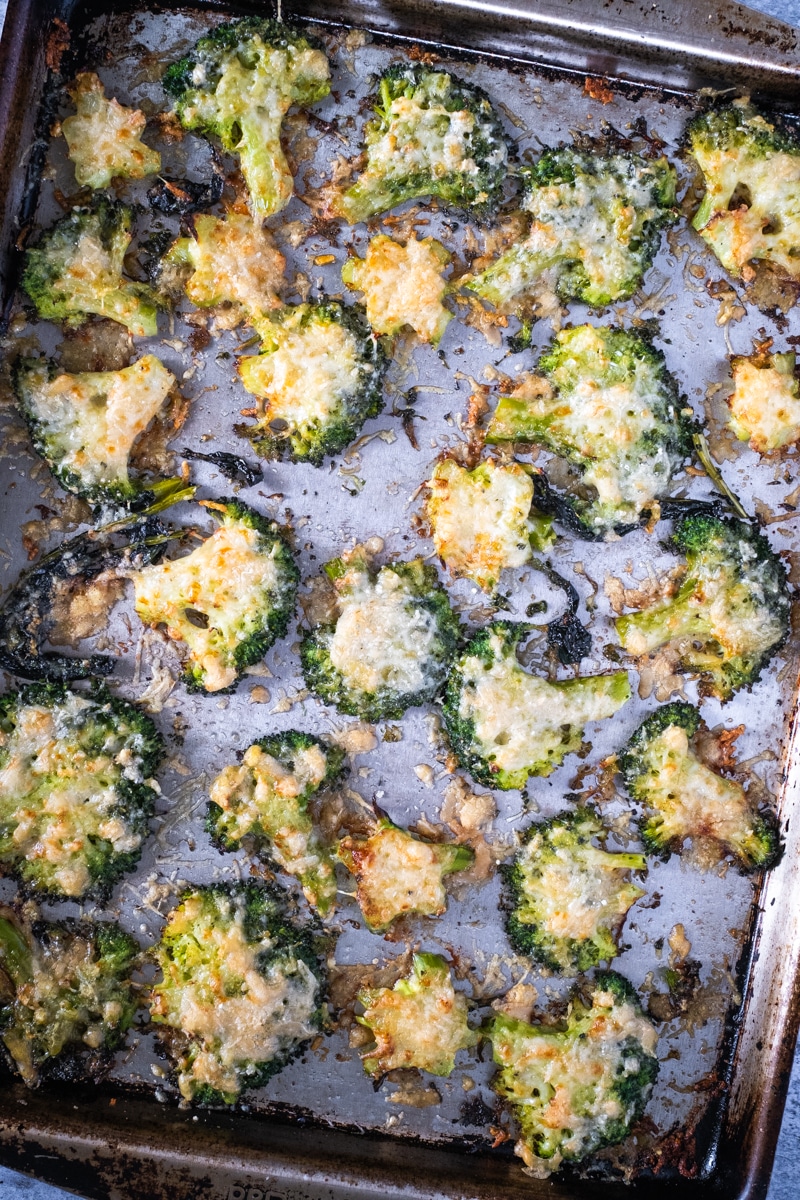 Smashed Broccoli With Parmesan And Garlic Infused Olive Oil Creative