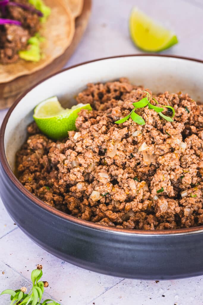 Homemade Ground Beef Taco Meat - Creative in My Kitchen