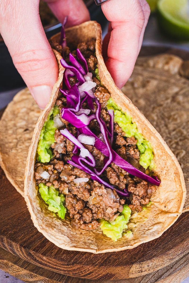 Homemade Ground Beef Taco Meat - Creative in My Kitchen