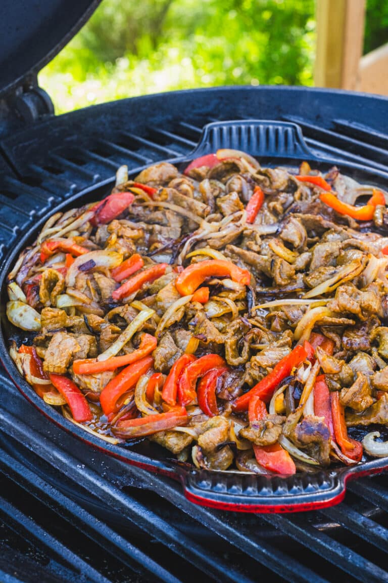 Quick and Easy Beef Skillet with Onions and Peppers - Creative in My Kitchen