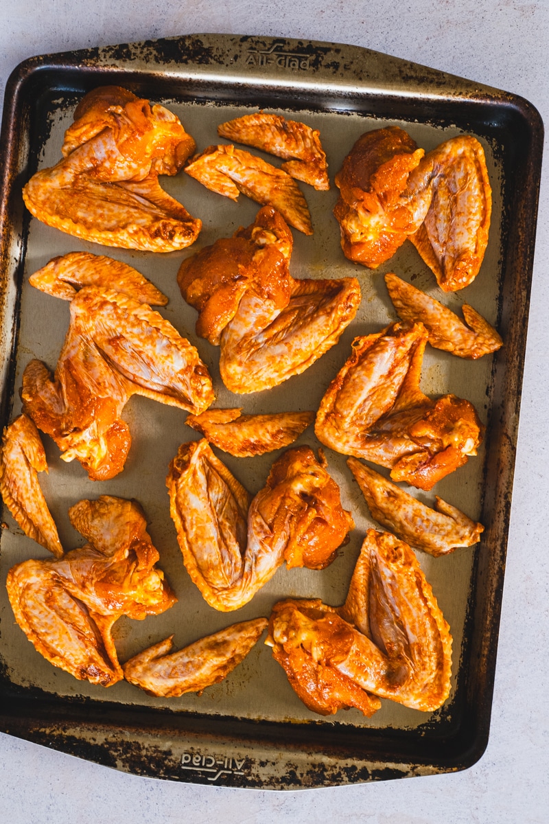 Miso Glazed Chicken Wings - Creative in My Kitchen