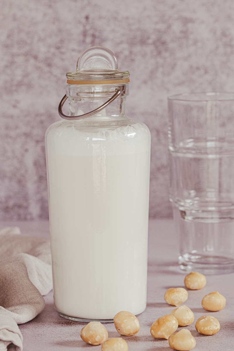 Homemade Macadamia Milk - Creative in My Kitchen