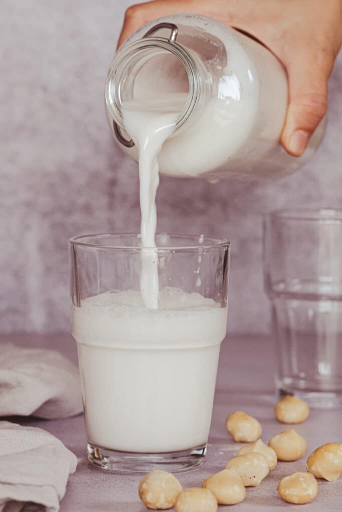 Homemade Macadamia Milk - Creative in My Kitchen