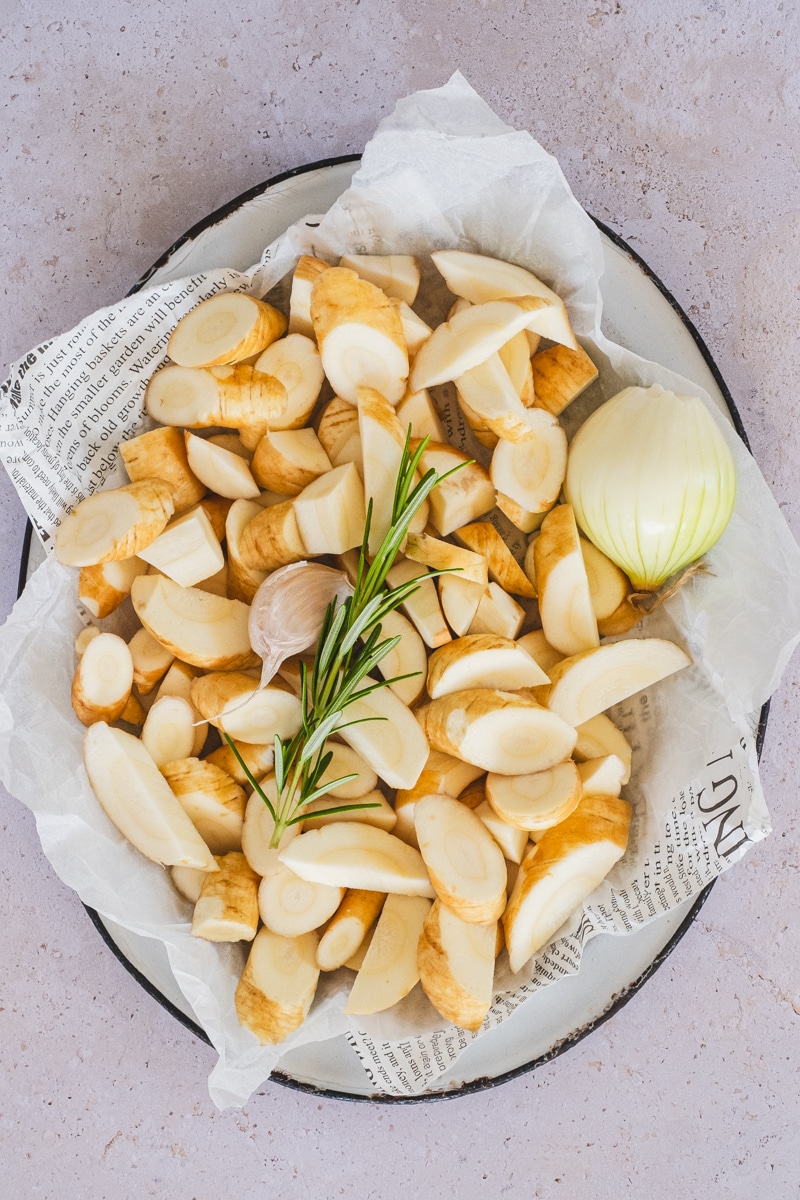 Parsnip Purée with Caramelized Onion and Toasted Hazelnuts - Creative ...