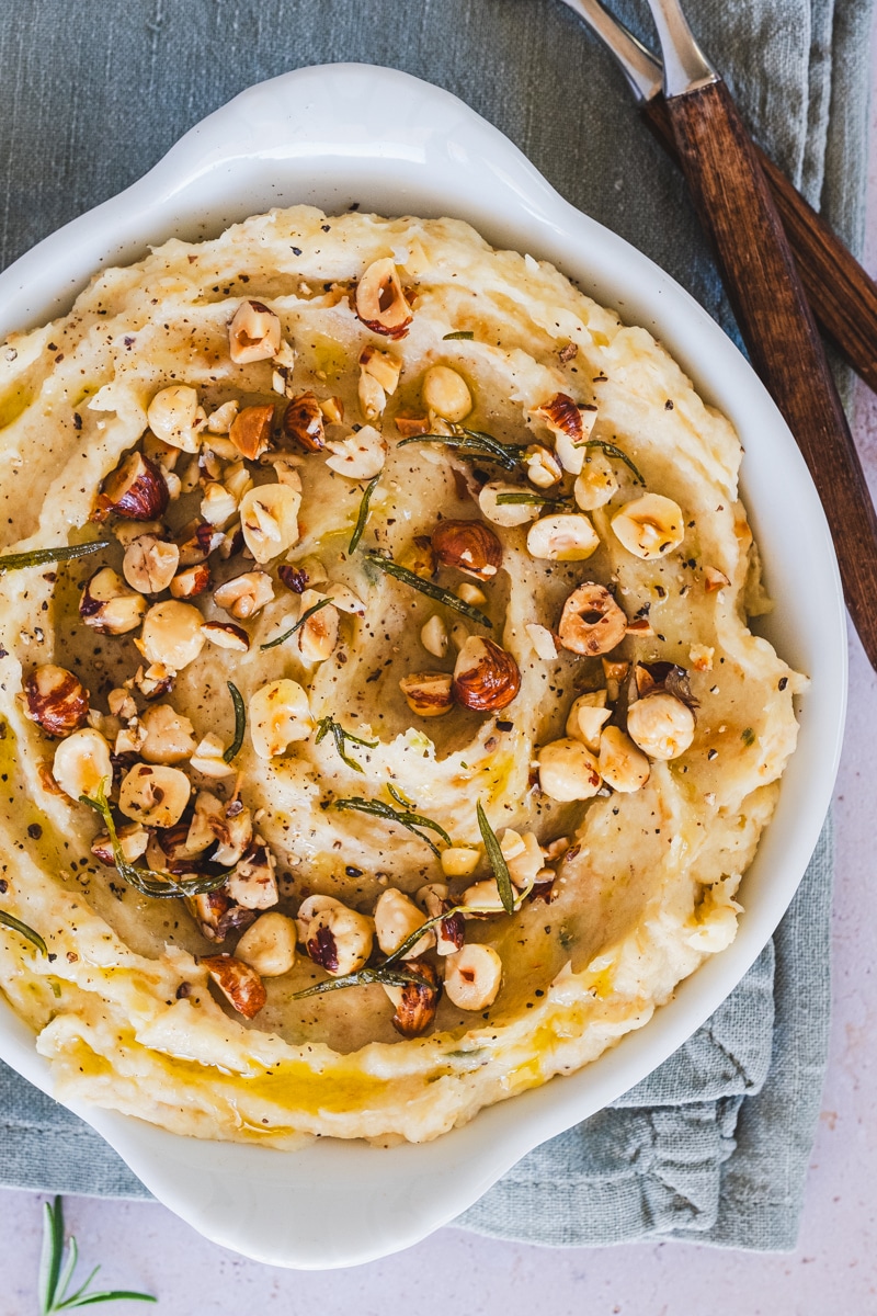 Parsnip Purée with Caramelized Onion and Toasted Hazelnuts - Creative ...