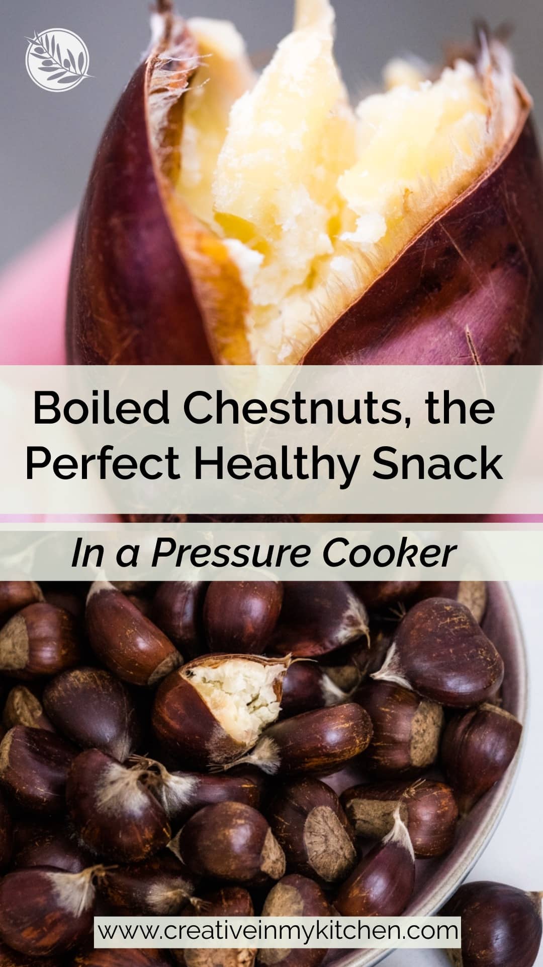 Boiled Chestnuts, the Perfect Snack (In a Pressure Cooker) - Creative ...