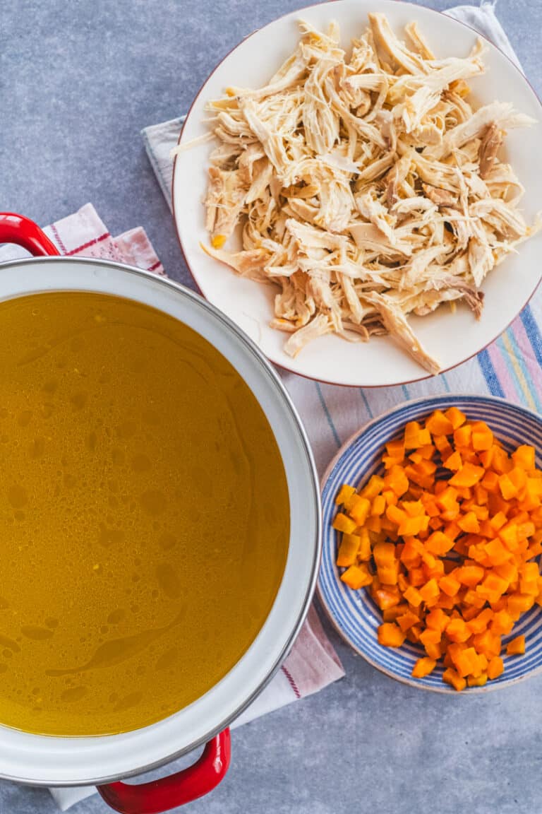 Romanian Chicken Soup (Ciorba Radauteana) - Creative in My Kitchen