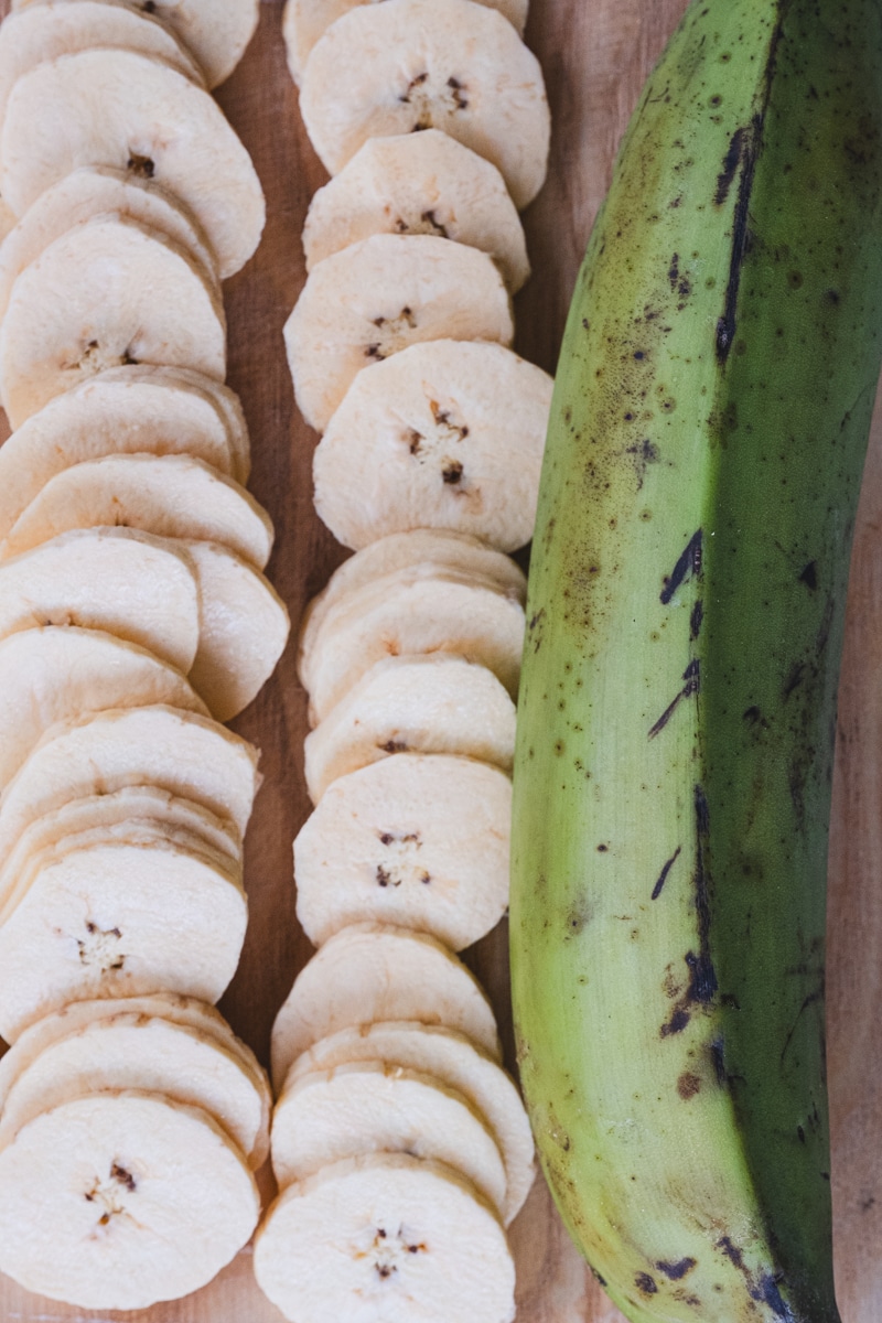 Baked Plantain Chips (Sweet and Savory) - Creative in My Kitchen