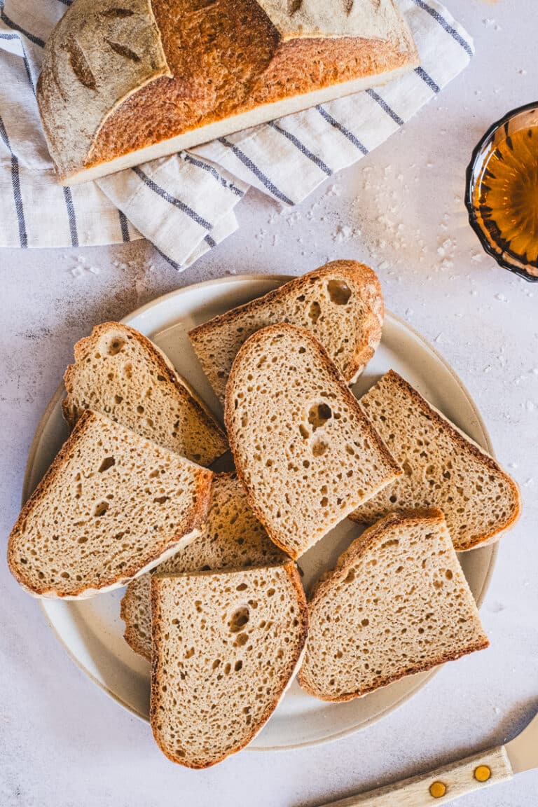 Easy Teff Sourdough Bread (Gluten-Free) - Creative in My Kitchen