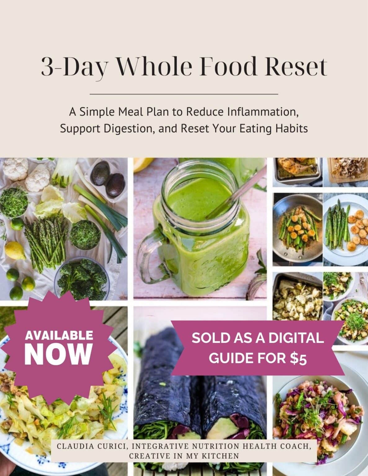 3-Day Cleanse to Lose Belly Fat (Easy Meal Plan) - Creative in My Kitchen